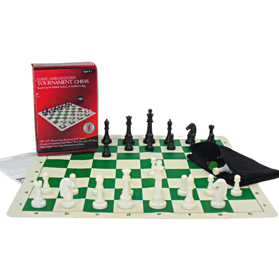 20" Tournament Silicone Chess Set