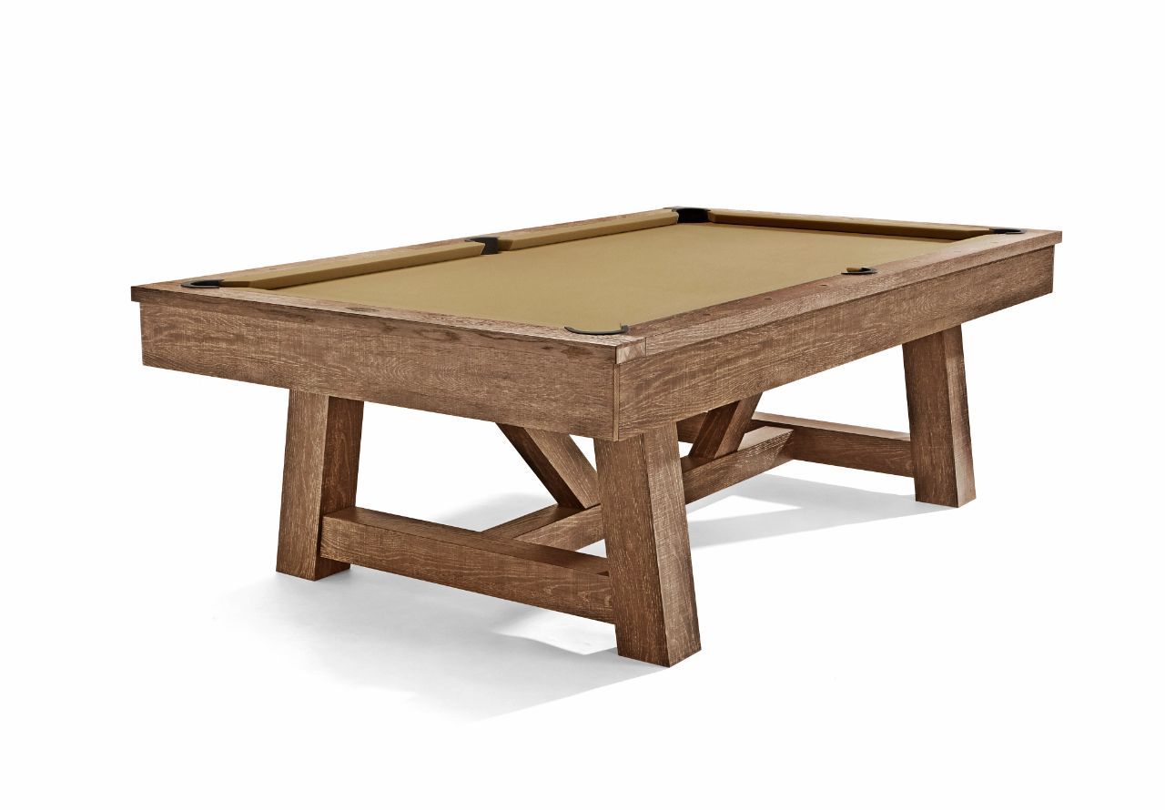 Botanic Rustic Dark Brown Pool Table