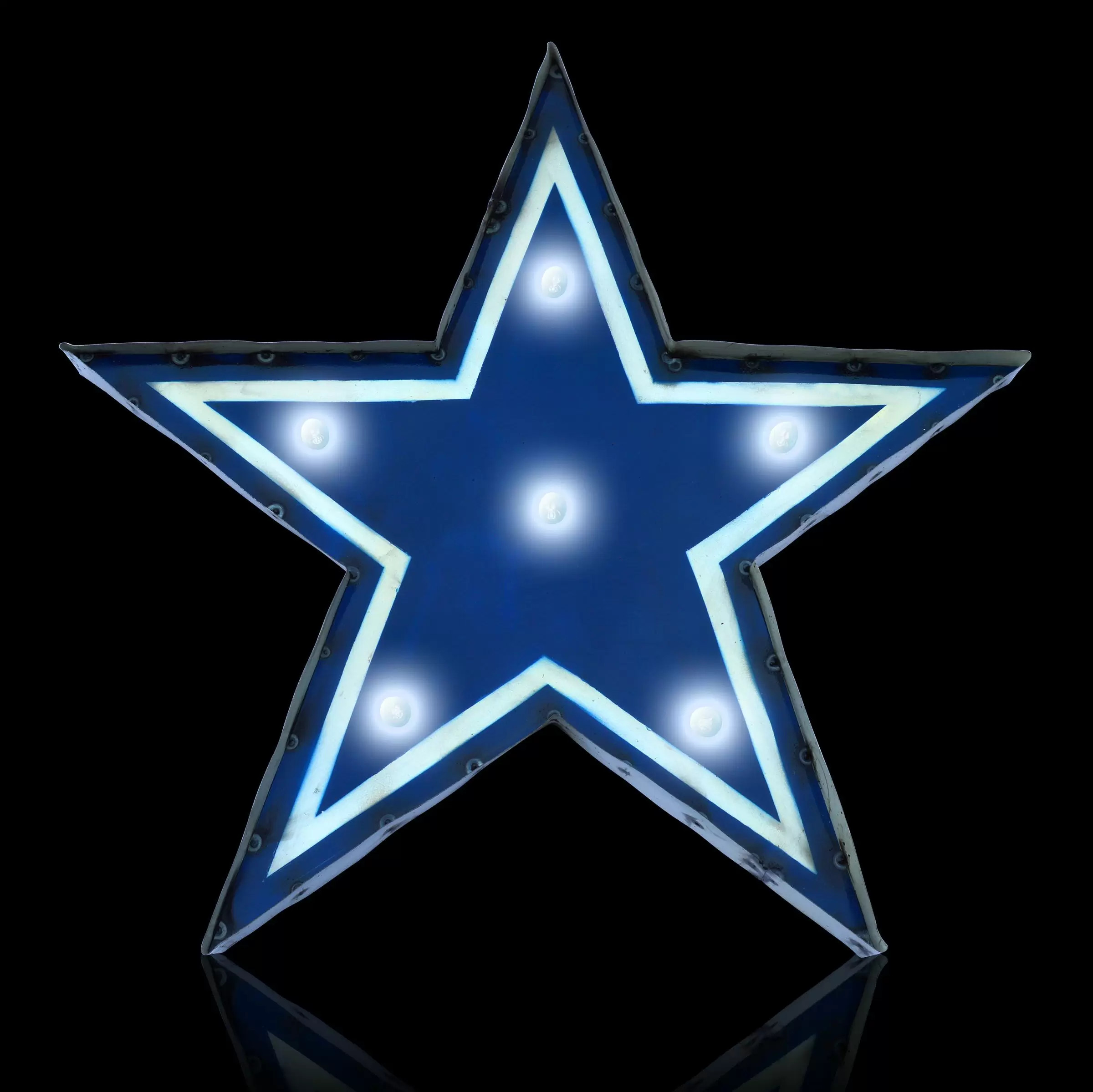 Imperial Dallas Cowboys Star Metal Light