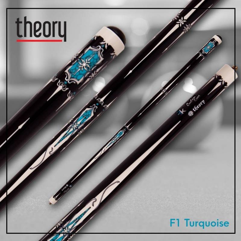 Theory Eternity F1 Turquoise Carom Cue