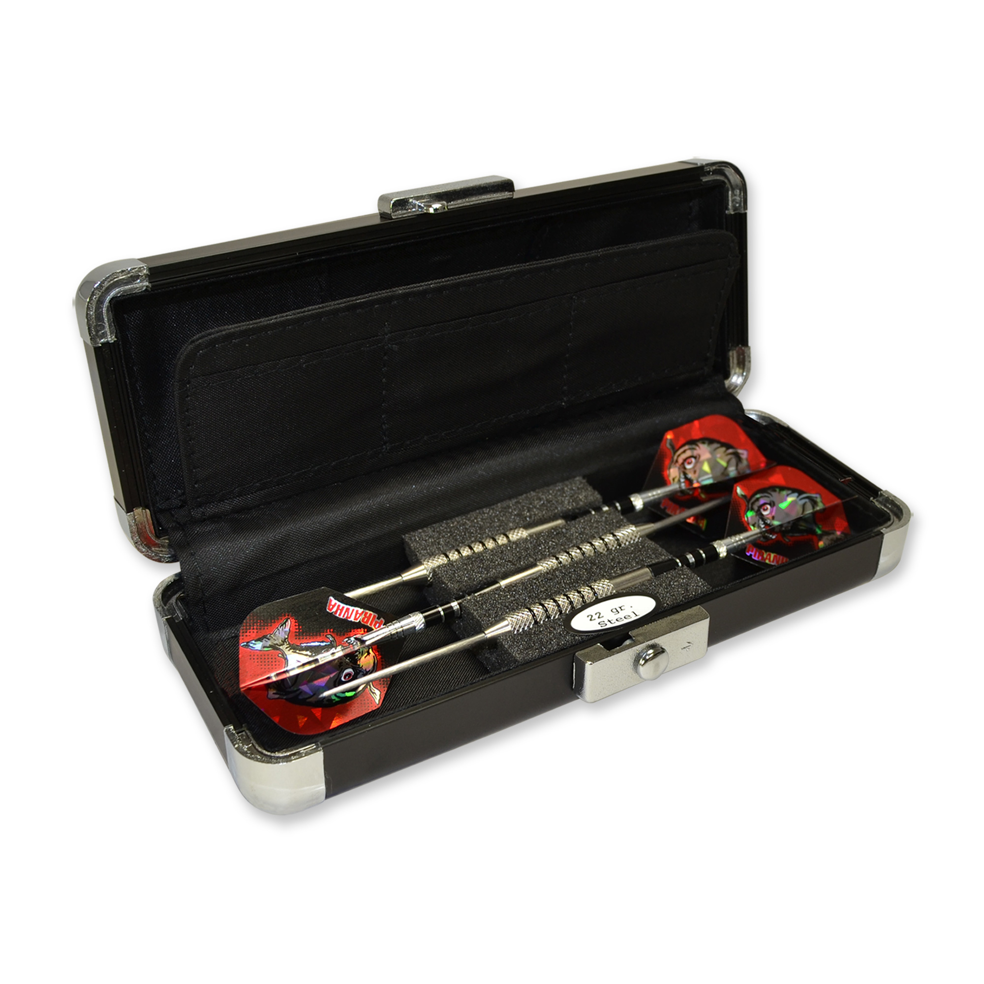 Dart World Piranha Steel Tip Darts 26g