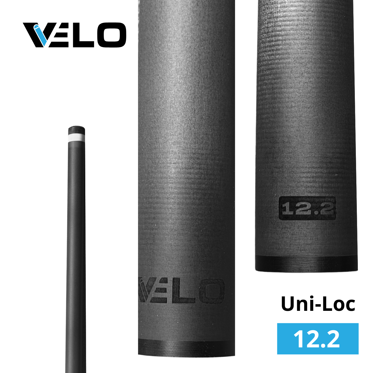 VELO 12.2mm Carbon Fiber Shaft - Uni-Loc