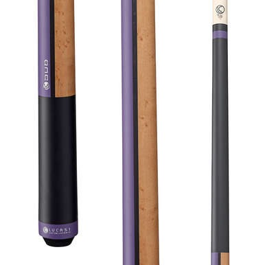 Lucasi LUX74 Birdseye Maple & Metallic Purple Cue
