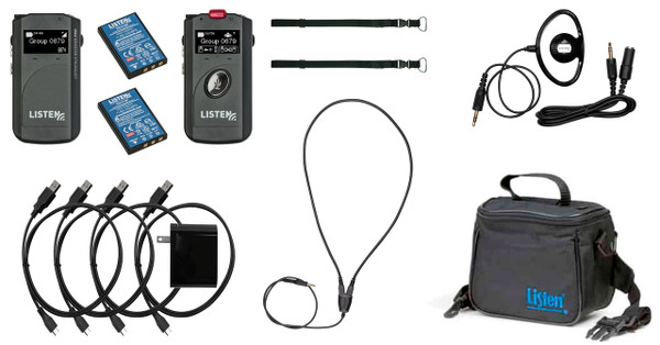 Listen Technologies Listen TALK Personal One-Way FM System (LKS-LP-2)