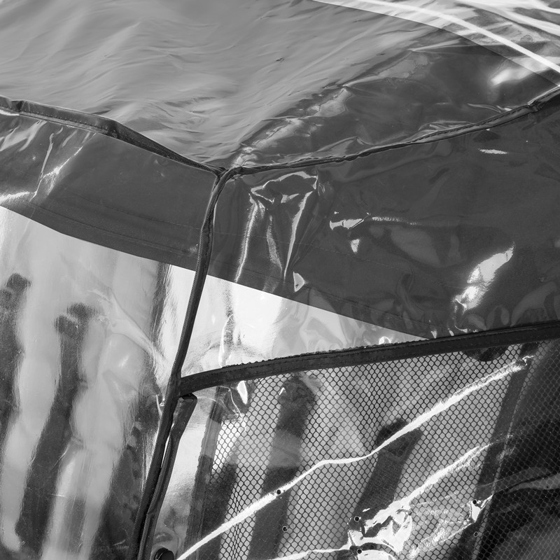 Quad 4 Passenger Stroller Rain Cover