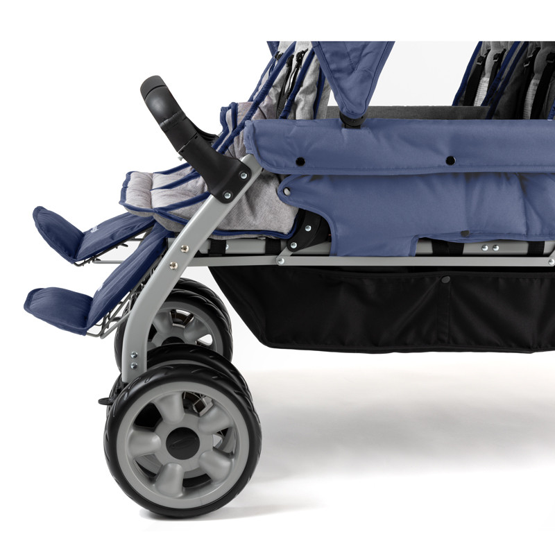 Jamboree 6 Passenger Stroller Navy/Gray