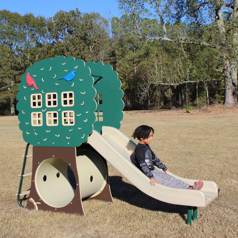 Treehouse Fun Slide