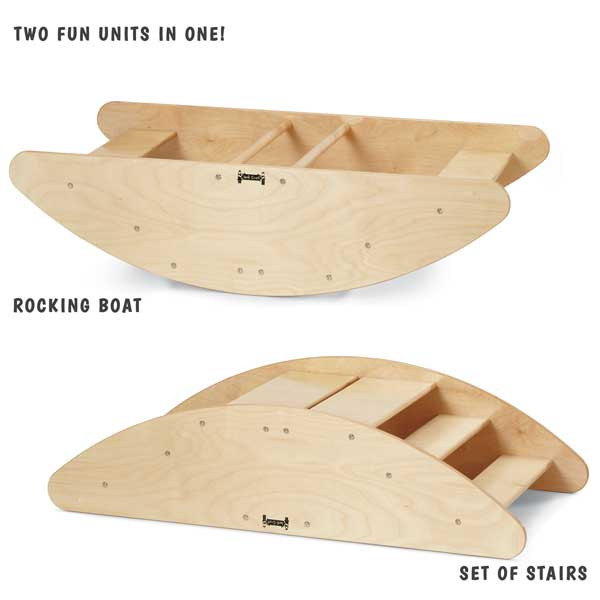 Jonti-Craft Step Rocking Boat - Shields Childcare Supplies