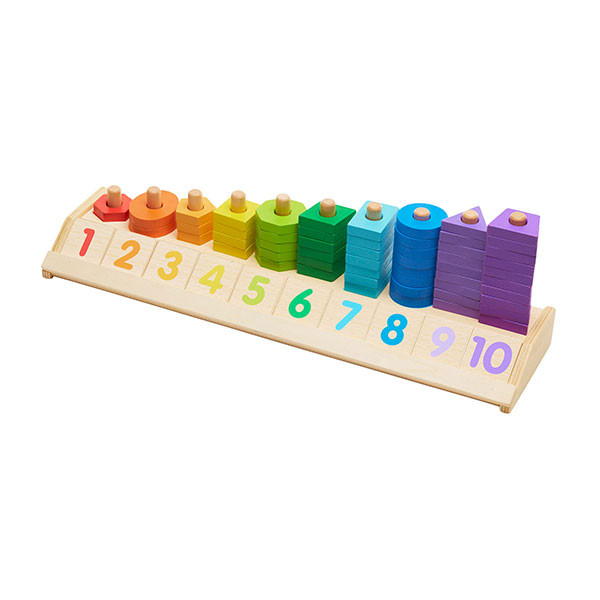 Counting Shape Stacker - Shields Childcare Supplies