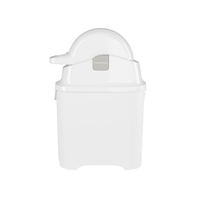 Foundations Mini Diaper Pail- White