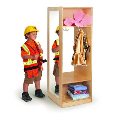 Wardrobe with Mirror - Shields Childcare Supplies
