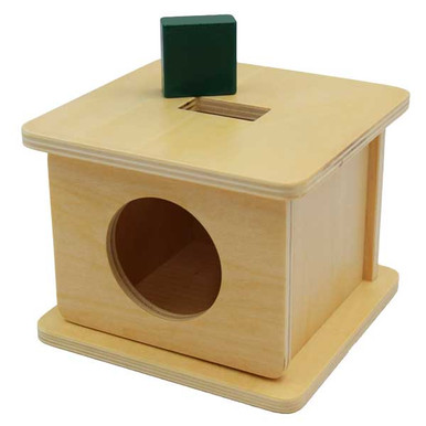 Imbucare Box with Rectangular Prism - Shields Childcare Supplies