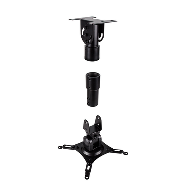 TILTING SWIVEL PROJECTOR MOUNT, 1.25" NPT, HOLDS 40 LBS