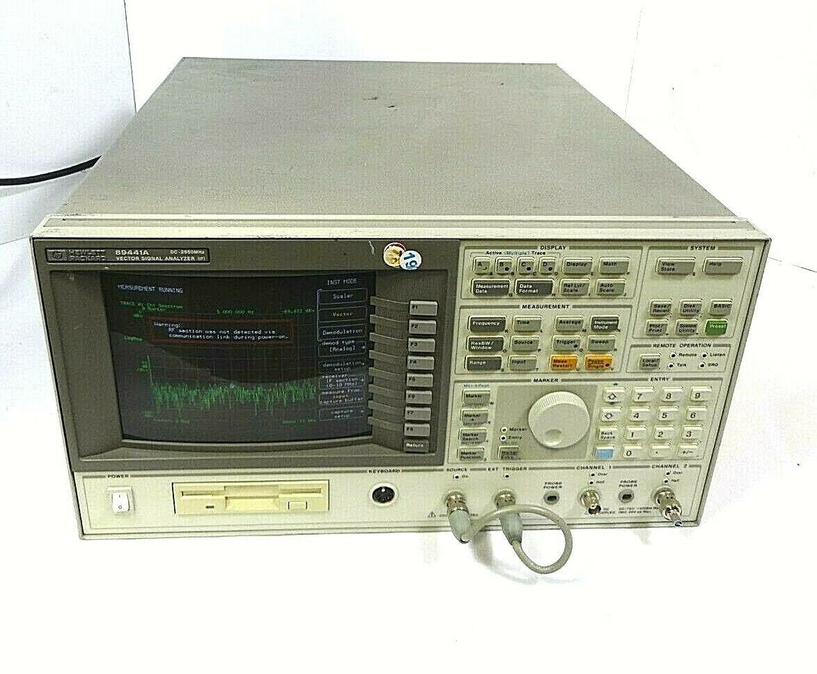 Hewlett Packard HP 89441A Vector Signal Analyzer System - United States