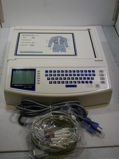 Mortara Instrument ELI 250 EKG Electrocardiograph Machine - Free ...