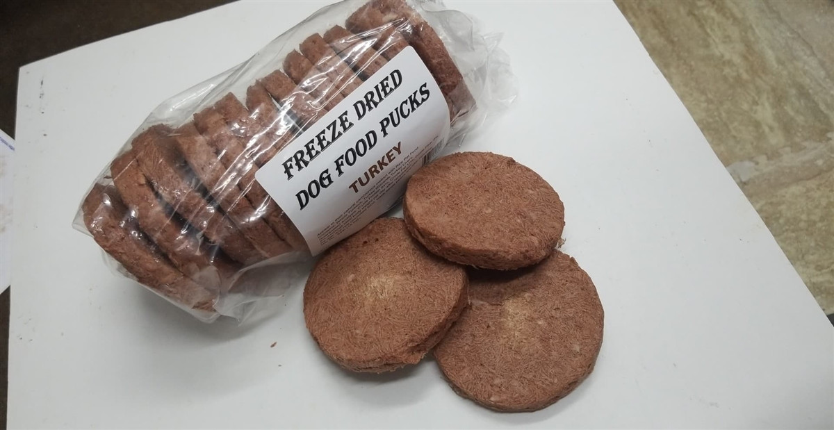 Turkey Pucks - Freeze Dried from RawDelivery Natural Pet Food and ...