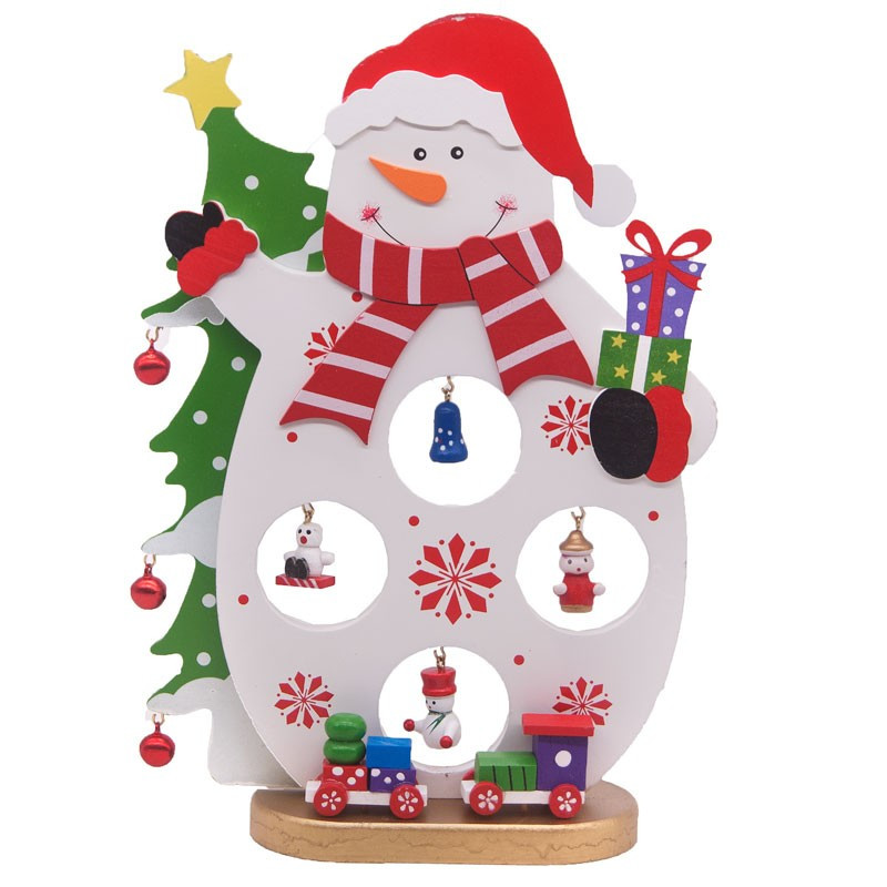 Decorative Wooden Santa Claus Showpiece Christmas Gift to Nepal | Giftmandu