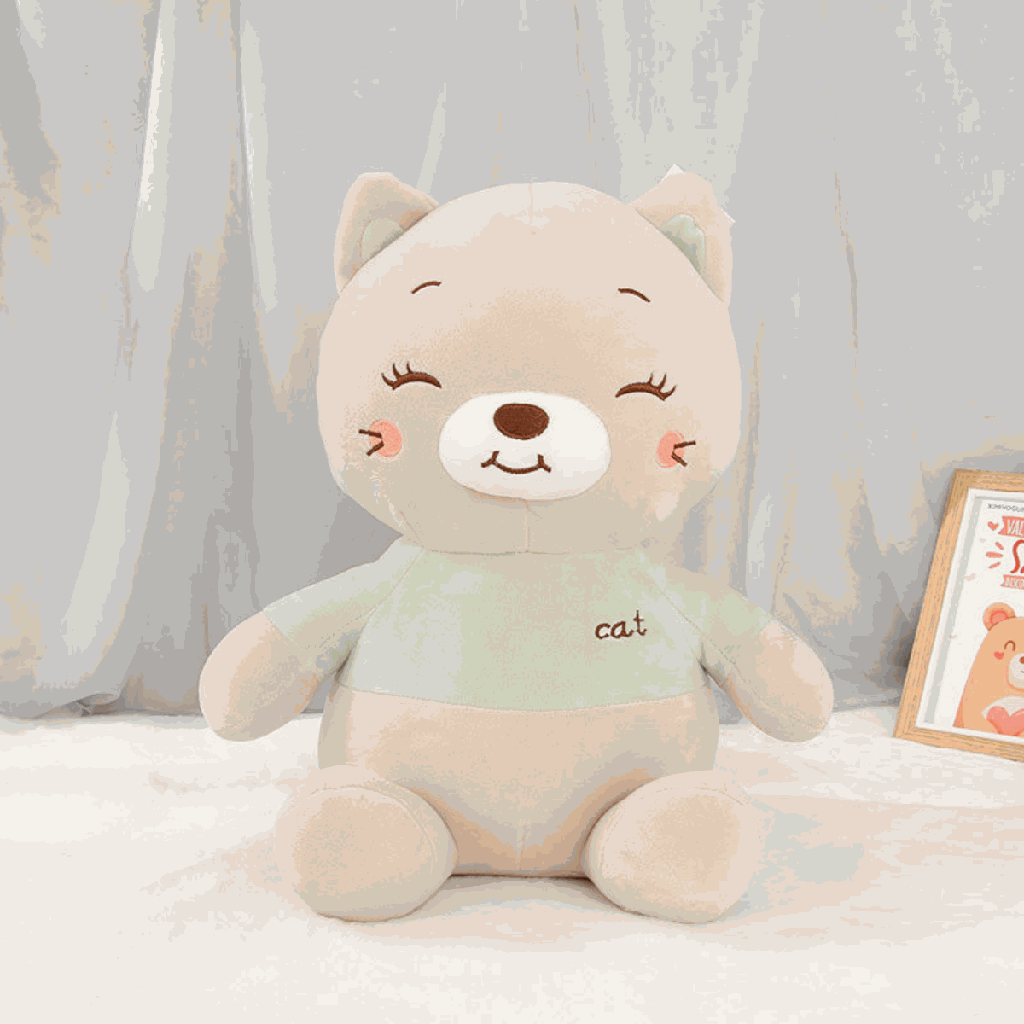 Smiling Cat Cuddly Doll Teddy Bear Gift to Nepal | Giftmandu