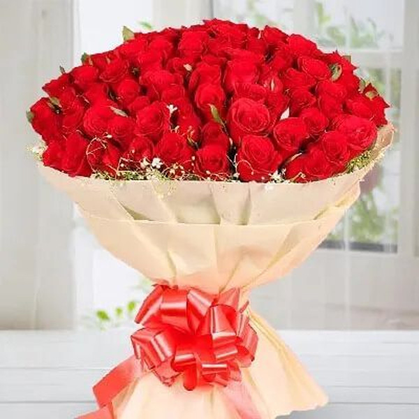 40 Long Stemmed Fresh Red Roses Occasions Gift to Nepal | Giftmandu