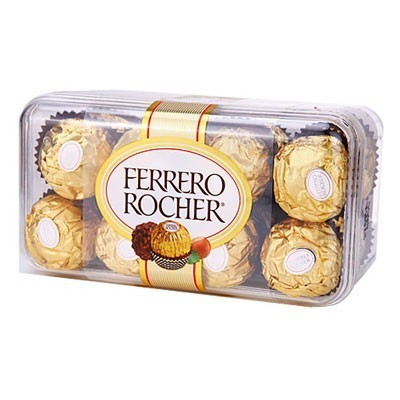 Personalized Message Print on Ferrero Rocher Chocolate 200g Gift ...