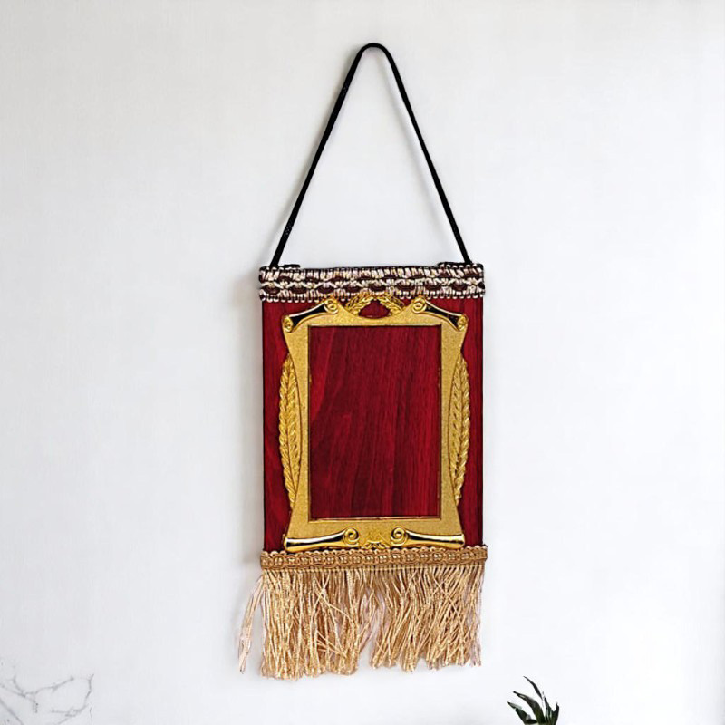 Hanging Token of Love with Personalised Message & Photo Showpieces Gift ...