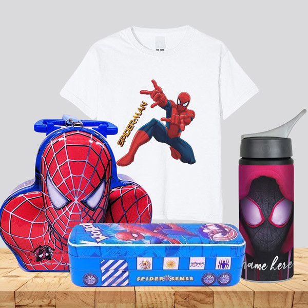 Spider Man Themed Combo Gift Hamper for Kids Gift Hampers Gift to Nepal ...
