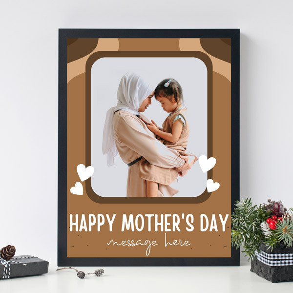 Aesthetic Design Photo & Message Print Photo Frame Photo Frames Gift to ...