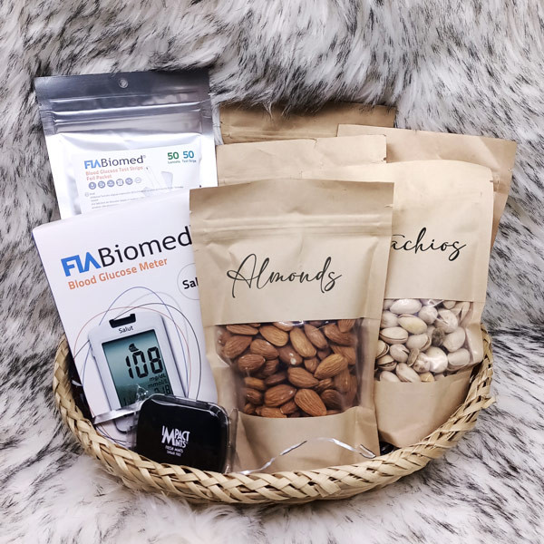 Health Care Basket With Dry nuts Gift Hamper Mother's Day Gift to Nepal ...