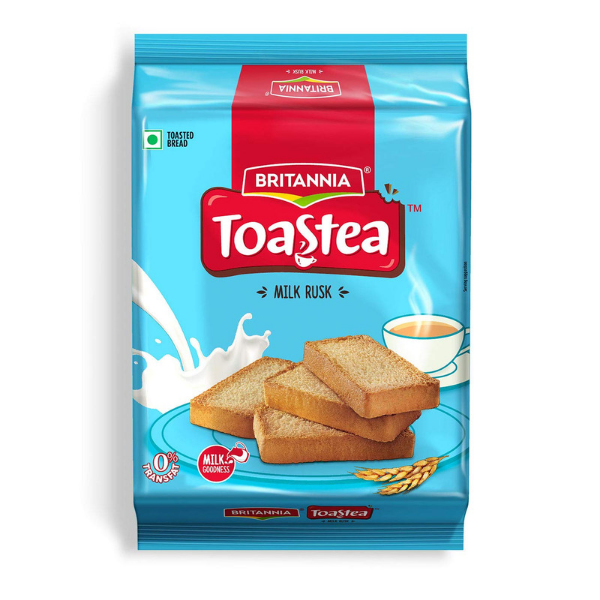 Britannia Toastea Milk Rusk- 310g Biscuits, Crackers Gift to Nepal ...