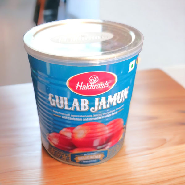 Haldiram's Gulab Jamun 1Kg Food & Beverage Gift to Nepal | Giftmandu