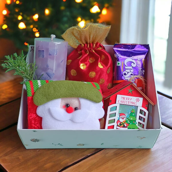 Christmas Santa Gift Box For Kids Christmas Gift to Nepal | Giftmandu