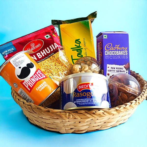 Assorted Food Basket Gift Hampers Gift to Nepal | Giftmandu