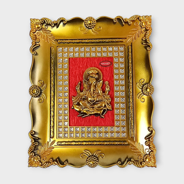 Divine Ganesh Ji Acrylic Frame Souvenir Gift to Nepal | Giftmandu