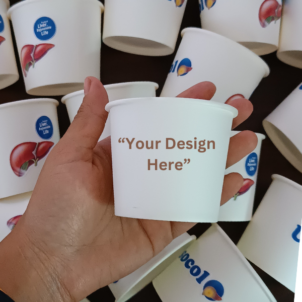 Customizable Paper Cup (150 ml) Corporate Gift to Nepal | Giftmandu