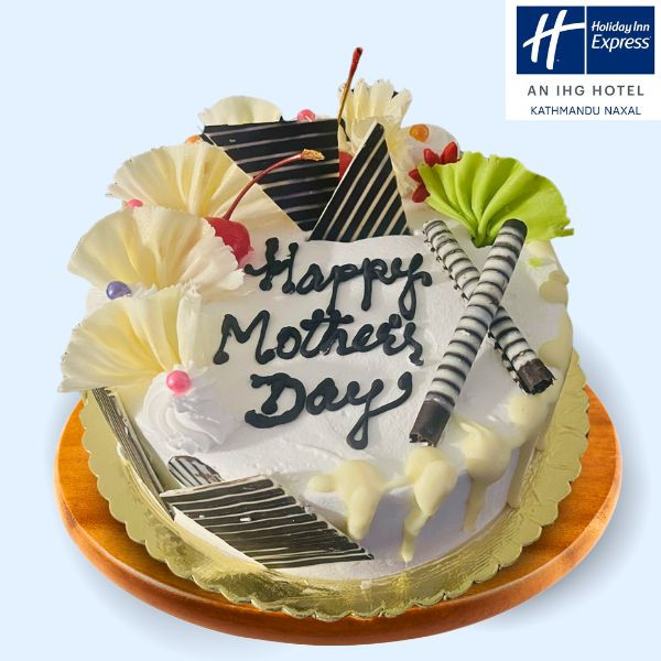 White Forest Cake from Holiday Inn, Kathmandu (3lbs) Cakes Gift to ...