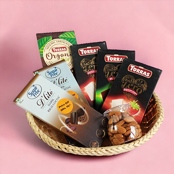 Chocolates Combo With Dry Nuts Birthdays Gift to Nepal | Giftmandu