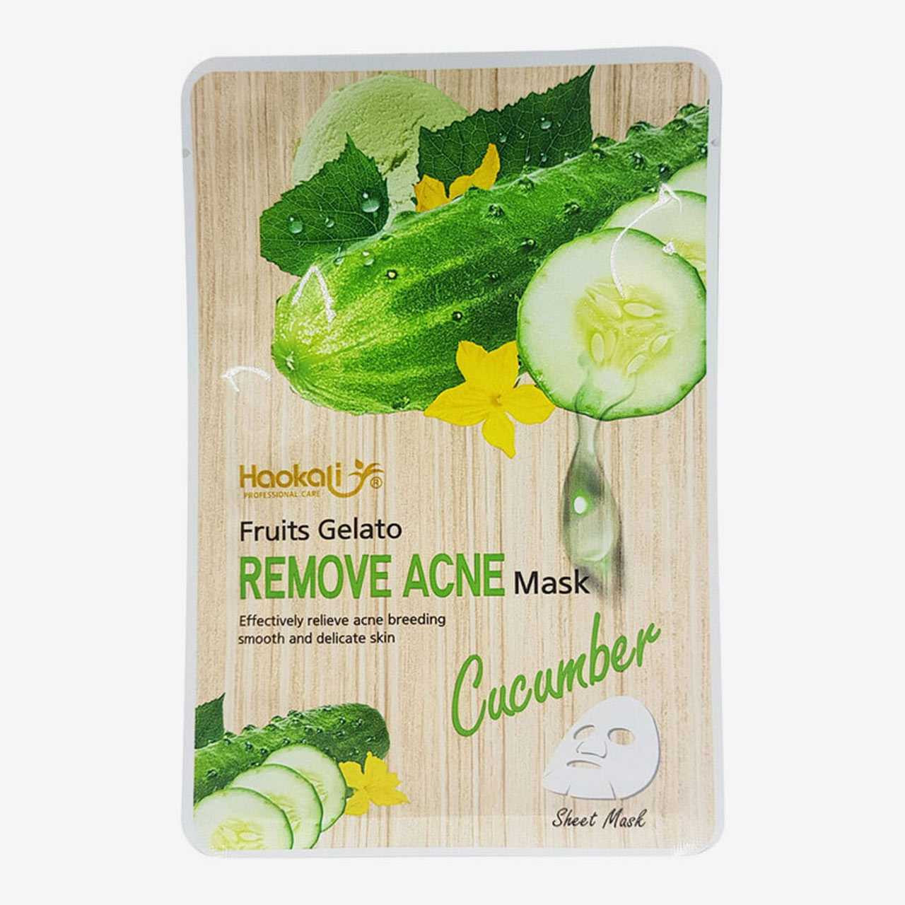 Fruits Gelato Remove Acne Sheet Mask Cucumber Gift to Nepal | Giftmandu