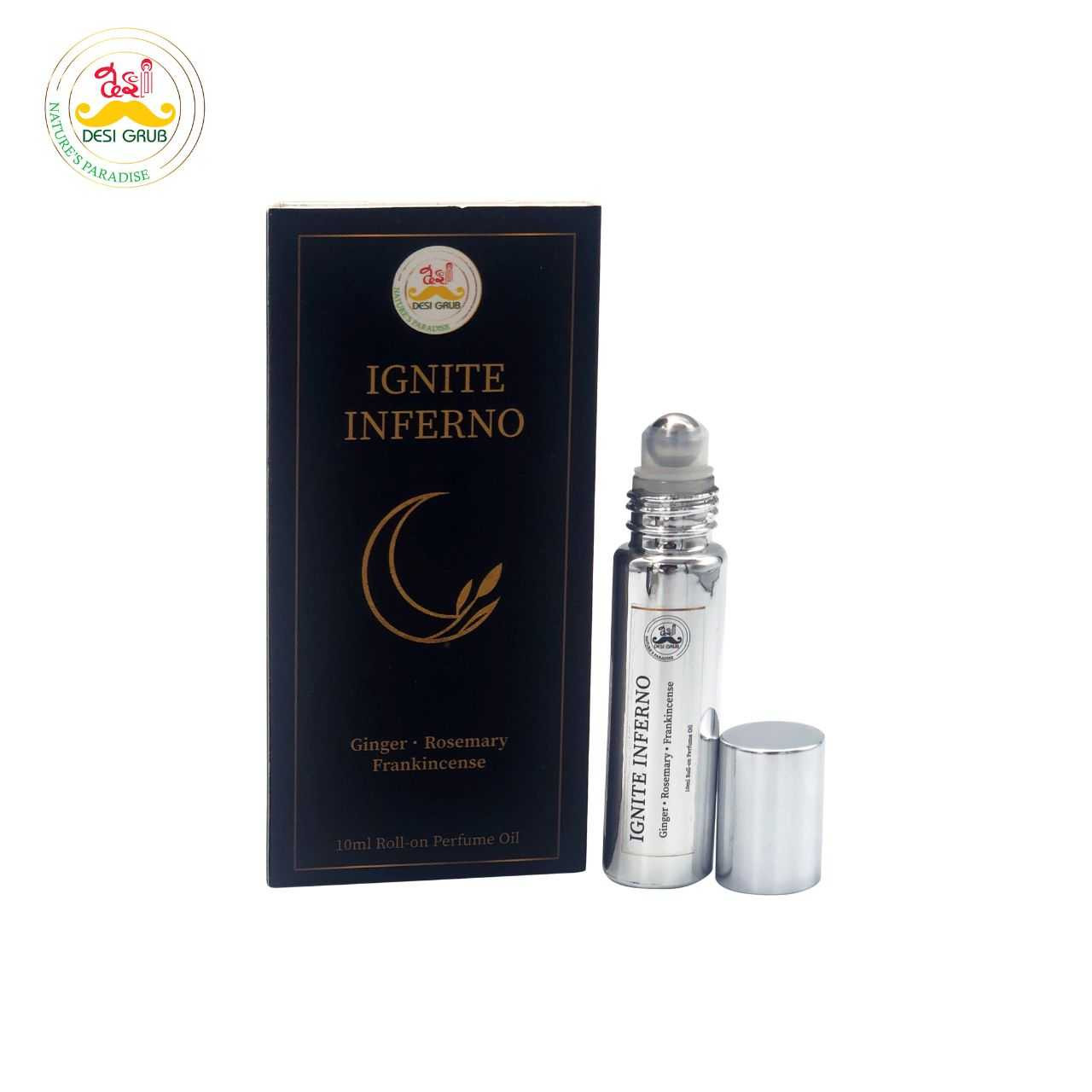 Desi Grub Ignite Inferno Perfume Roll-On 10ml Gift to Nepal | Giftmandu