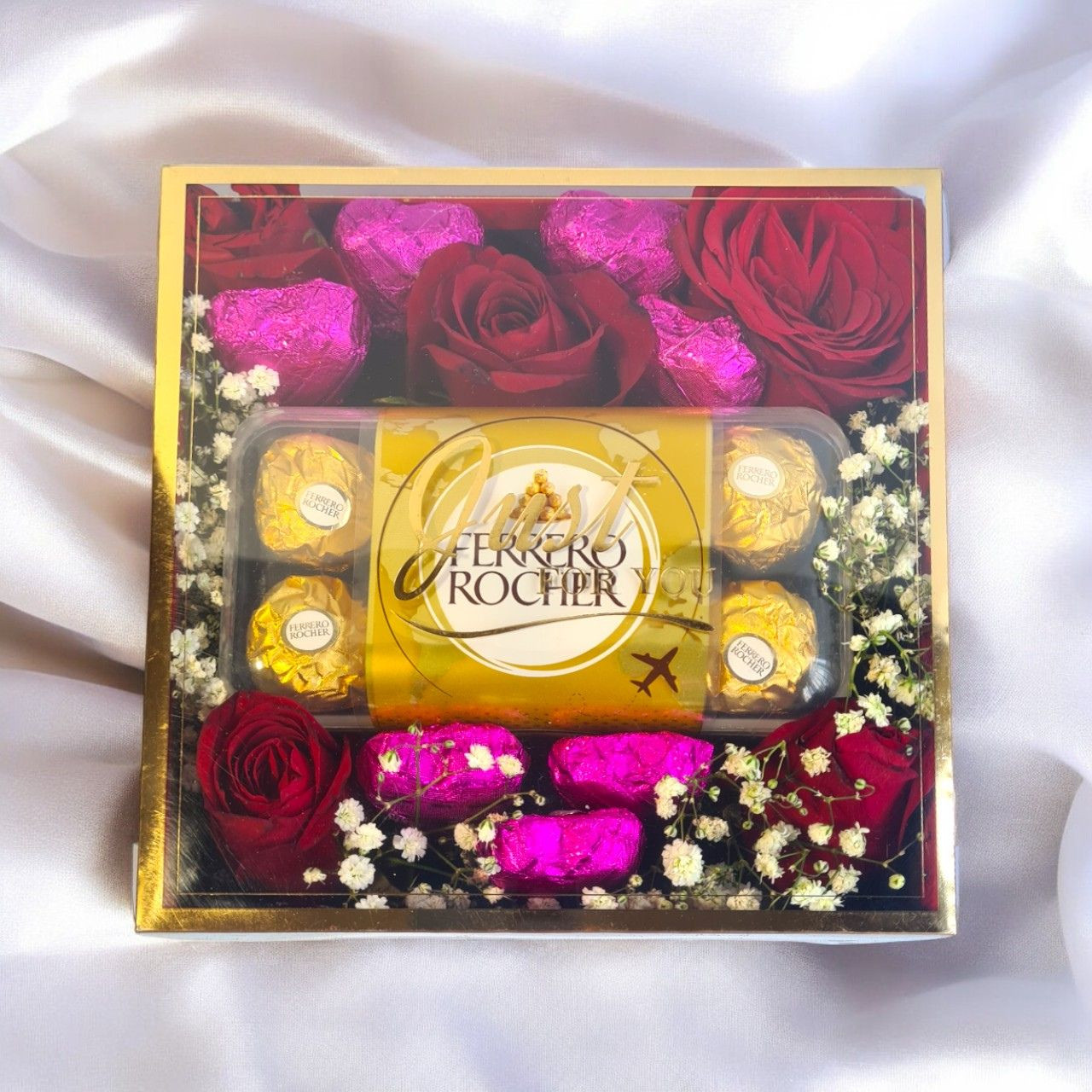 Premium Chocolates & Roses Box