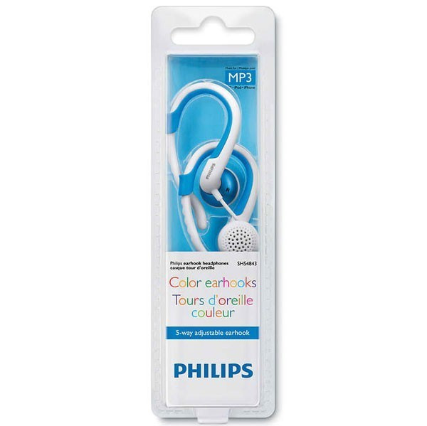 Philips Adjusatable Earhook Headphone SHS4843/28 Accessories Gift to ...