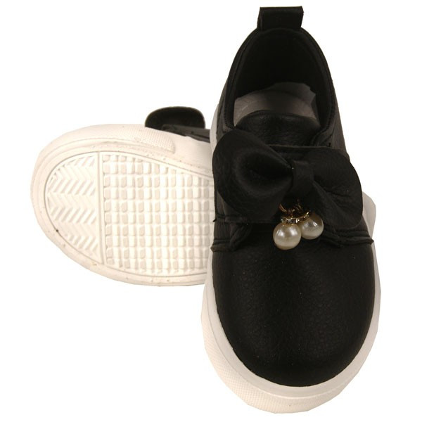 Cute Black Shoe For Baby Girl (12 - 18 Months) Shoes - Footwear Gift to ...
