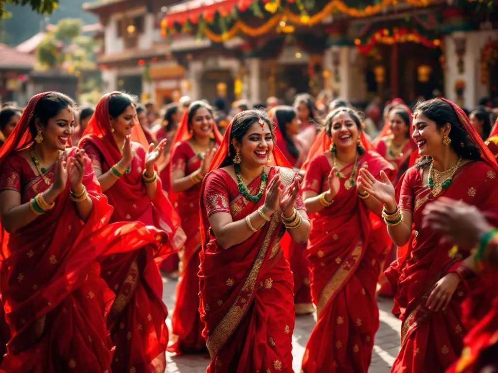 Teej Festival Nepal: History, Significance, and Traditional Teej Gift ...