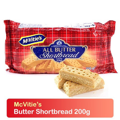McVitie's Butter Shortbread Biscuits 200g Biscuits, Crackers Gift to ...