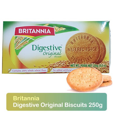 Britannia Nutrichoice Digestive Original Biscuits 250g Biscuits ...