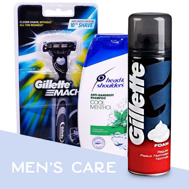 Anti-Dandruff Shampoo & Shaving Foam, Razor Father's Day gifts ...