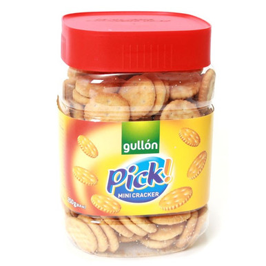 Gullon Pick Mini Crackers Jar 250g-Buy online!