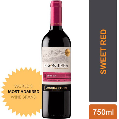 Frontera Sweet Red 750ml (Red Wine) Wine, Whisky Beverages Gift to ...
