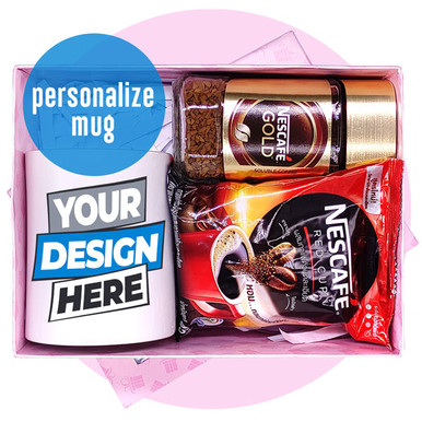Nescafe Coffee Combo with Personalized Mug for Her New Year Gifts Gift ...