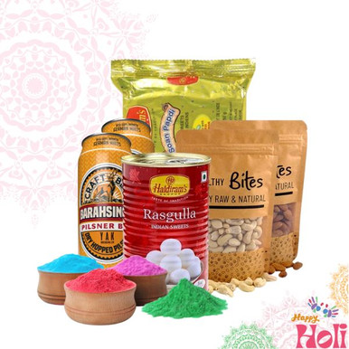 Special Holi Celebration Package Alcohol Hamper Gift to Nepal | Giftmandu