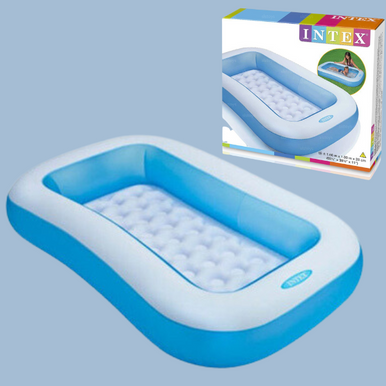 Kids Rectangular Pool Water Tub- Intex Baby & Kids Gift to Nepal ...